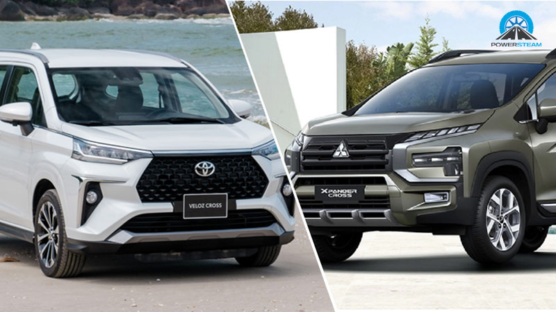 So sánh Xpander Cross và Veloz Cross Top 2023 7/2025 - PowerSteam