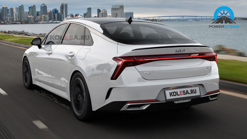 Kia K5 2024 lộ diện với đèn pha và ca lăng mới mẻ, hiện đại